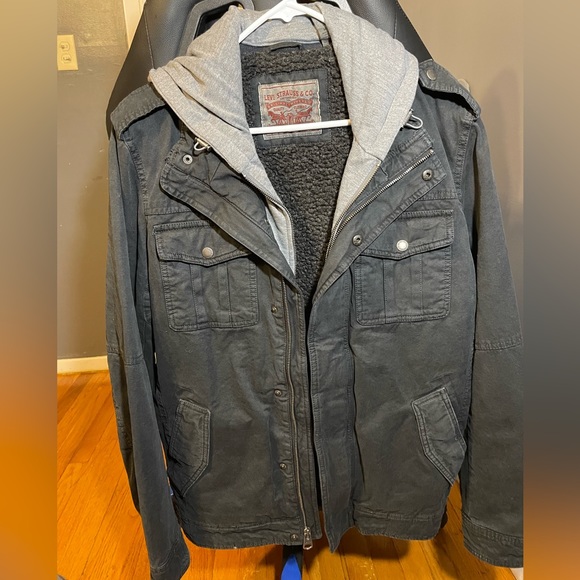 Levi's | Jackets & Coats | Levis Sherpa Army Jacket | Poshmark